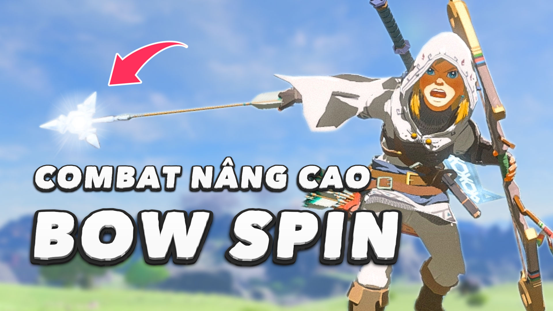 Bow Spin (Tip, Trick Combat) - The Legend of Zelda:Breath of The Wild